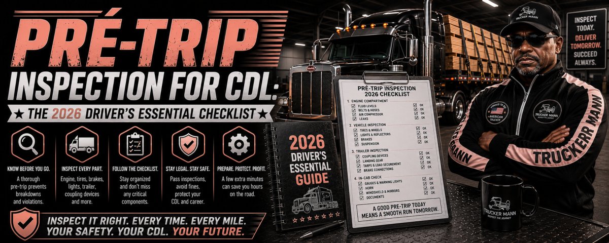 Pre-Trip Inspection for CDL: The 2026 Driver’s Essential Checklist