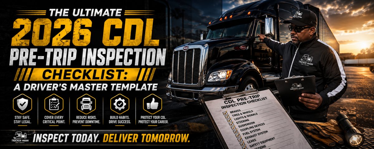 The Ultimate 2026 CDL Pre-Trip Inspection Checklist: A Driver’s Master ...