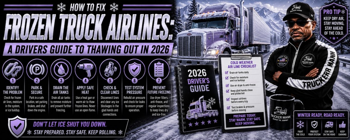 How to Fix Frozen Truck Air Lines: A Driver’s Guide to Thawing Out in 2026